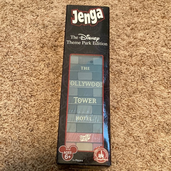 Disney | Toys | Jenga The Disney Theme Park Edition | Poshmark